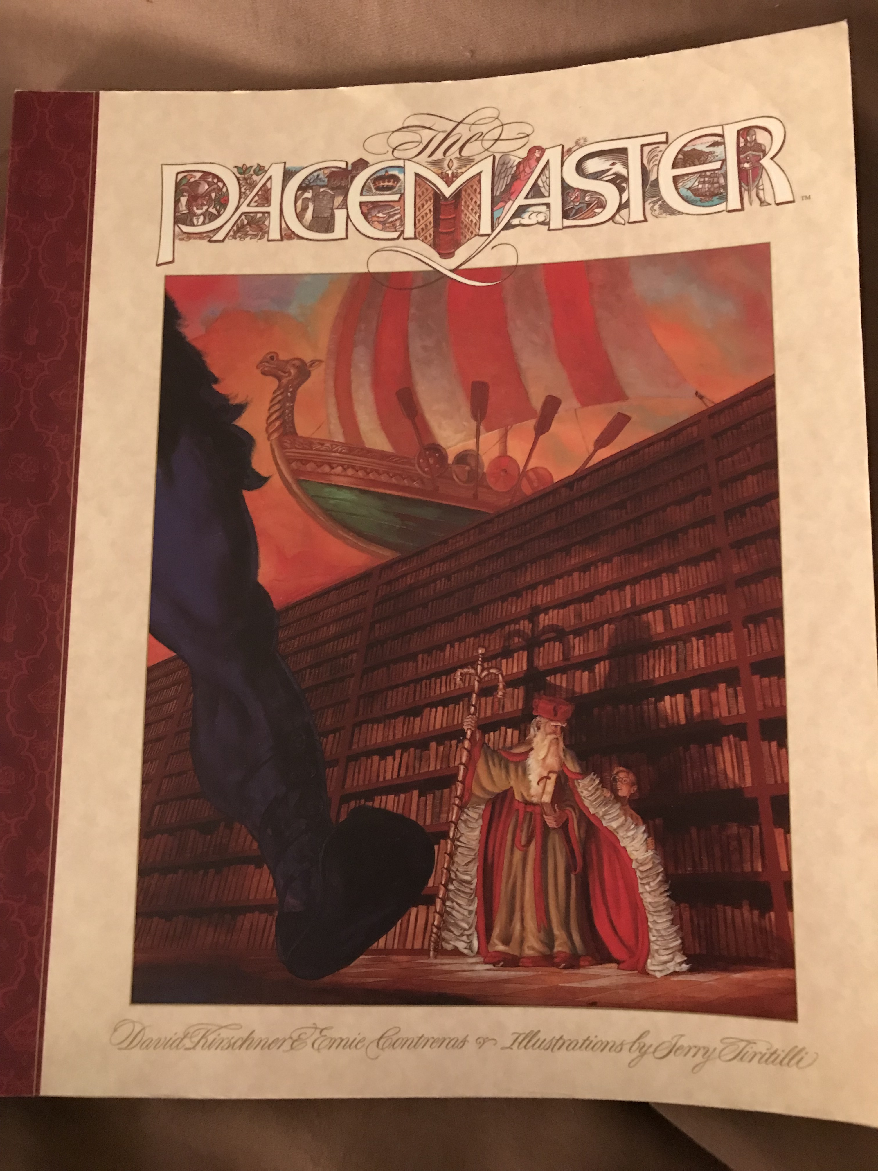 The Pagemaster, by David Kirschner and Ernie Contreras – The Library Key